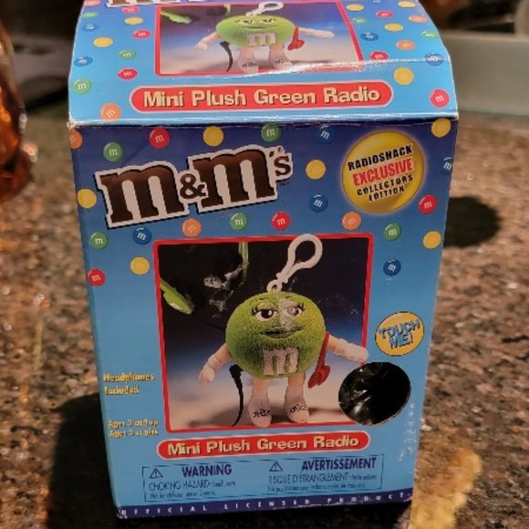 M&M'S | Toys | 2 Vintage Novelty Transistor Radio Mms Candy Radio Shack ...